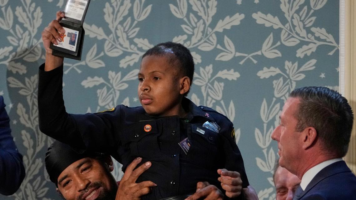 DJ Daniel: Houston child battling cancer honored during Pres. Trump's ...