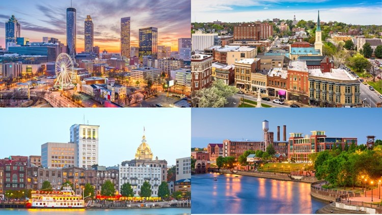 What are the largest cities in Georgia | 11alive.com