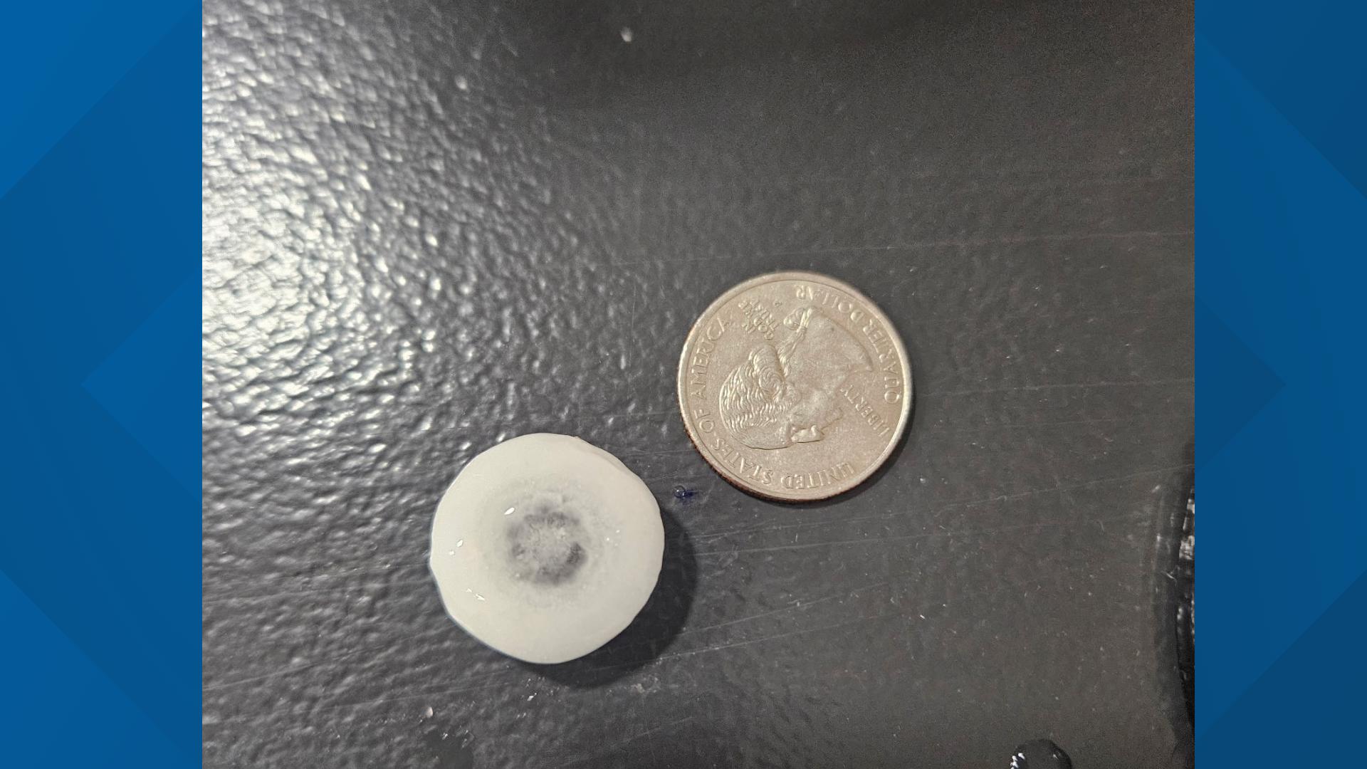 Hail in metro Atlanta from storms | 11alive.com