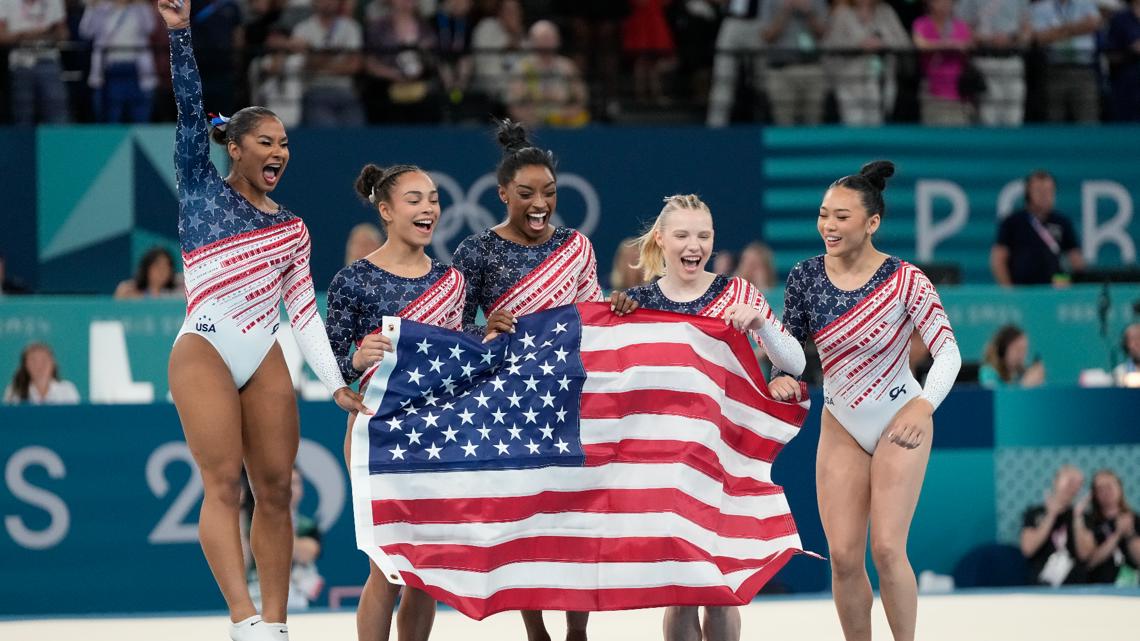 Watch Biles, Lee in gymnastics all-around finals | Schedule | 11alive.com