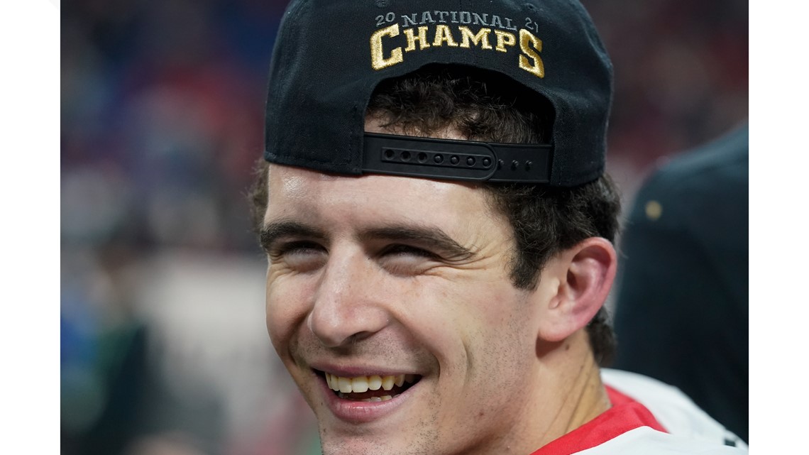 Stetson Bennett high school football coach Sean Pender on UGA win ...