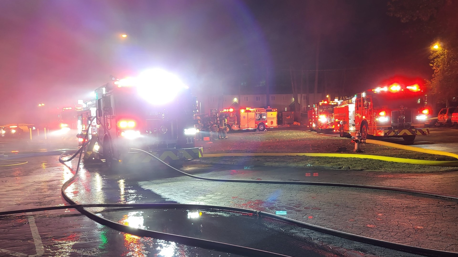 Fire on Sparrows Lane in Norcross on Wednesday | 11alive.com