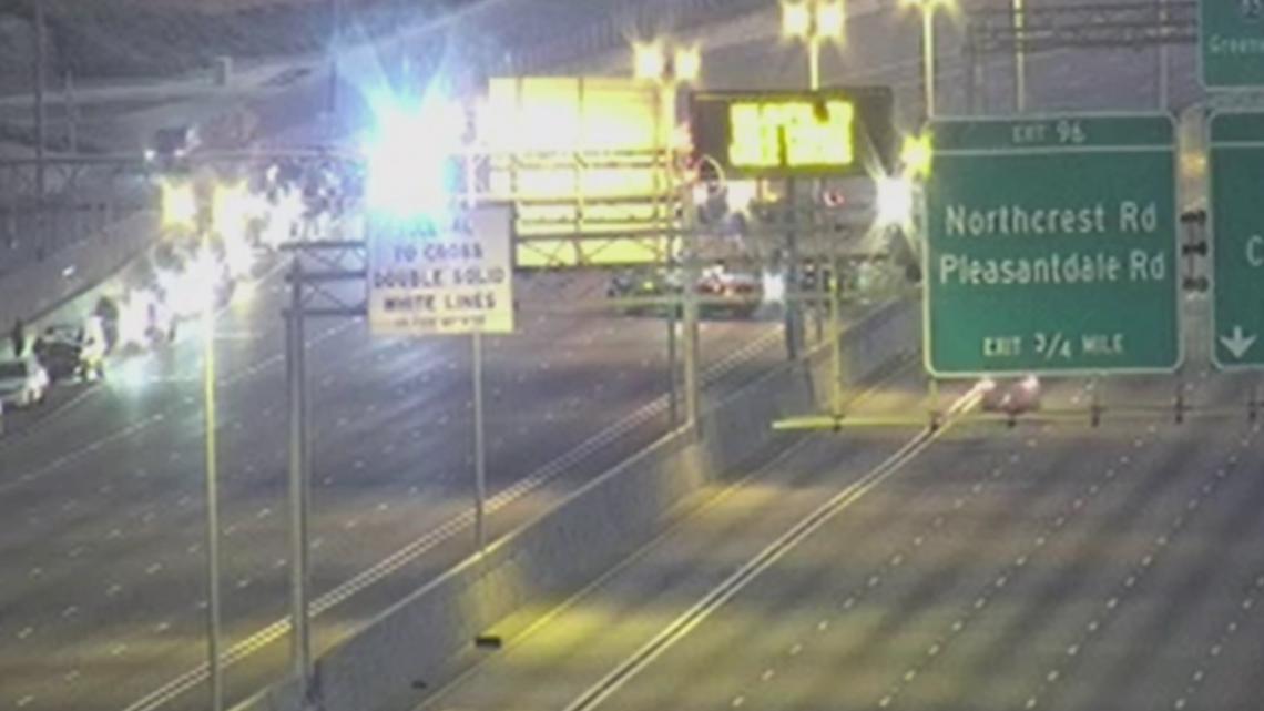 I85 south traffic near Spaghetti Junction Sunday morning | 11alive.com