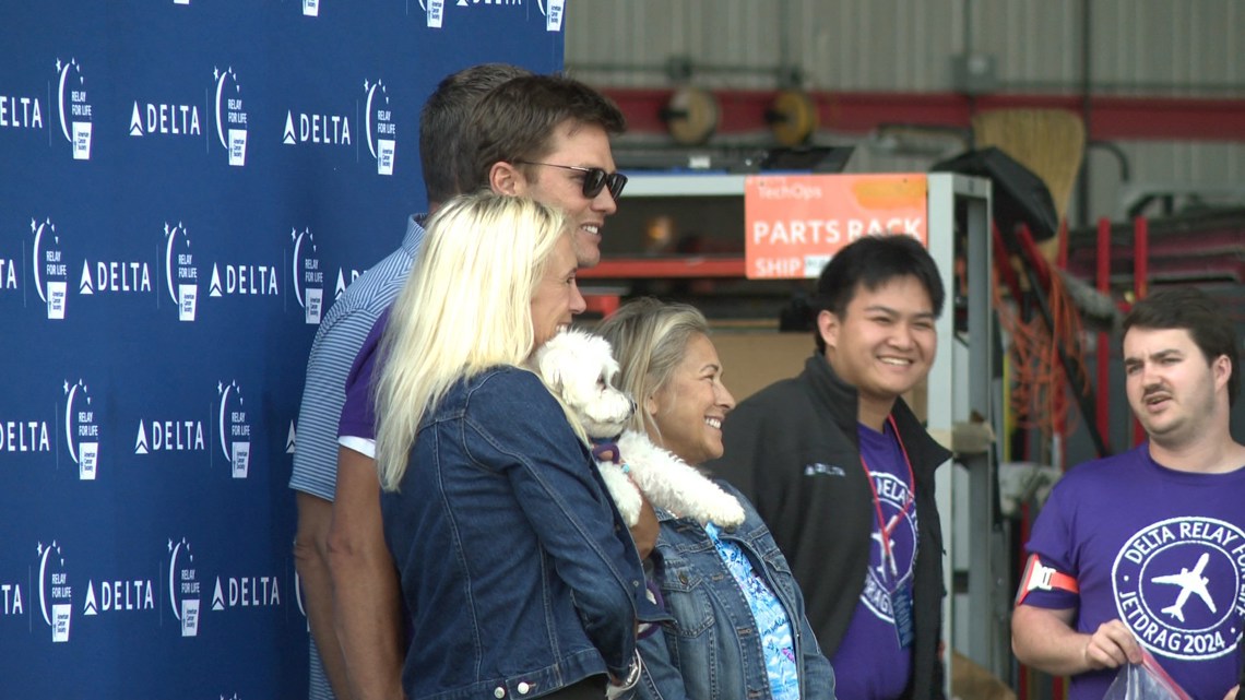 Tom Brady appearance Delta Jet Drag fundraiser | 11alive.com