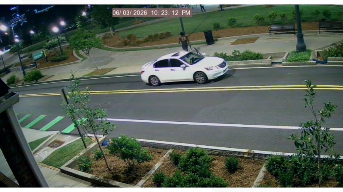 Surveillance video of man accused of shooting at car with 4-year-old ...