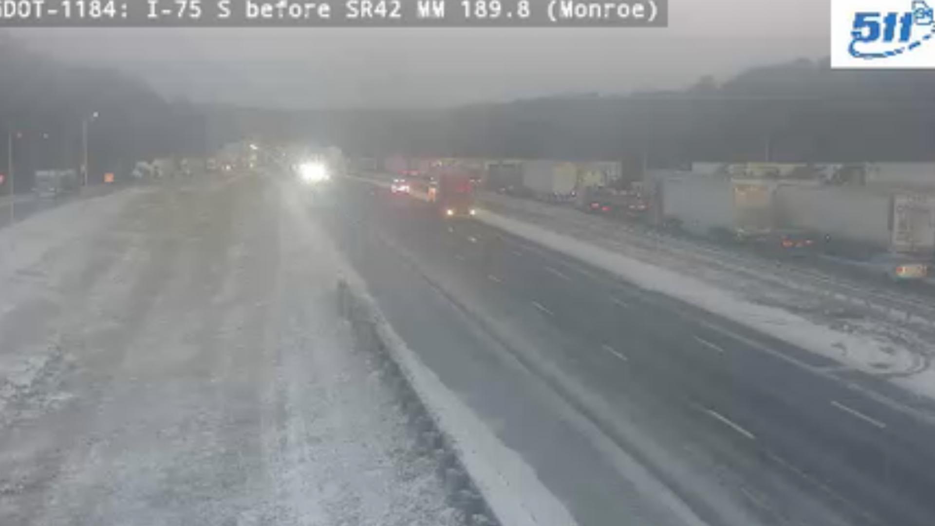 I 75 I 95 I 16 ice and snow impacts in Georgia | 11alive.com