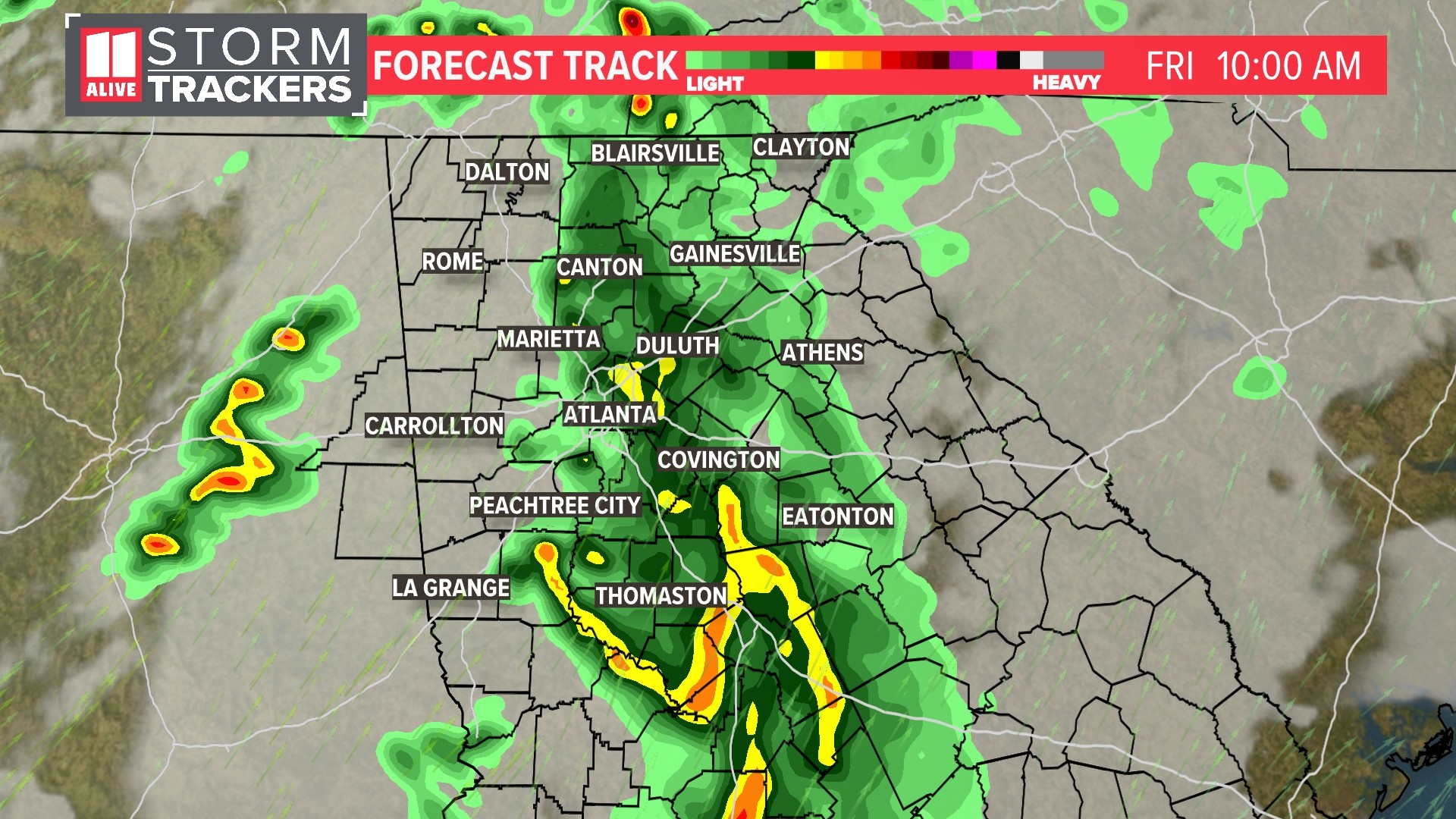 Atlanta, Georgia weekend forecast | Latest | 11alive.com