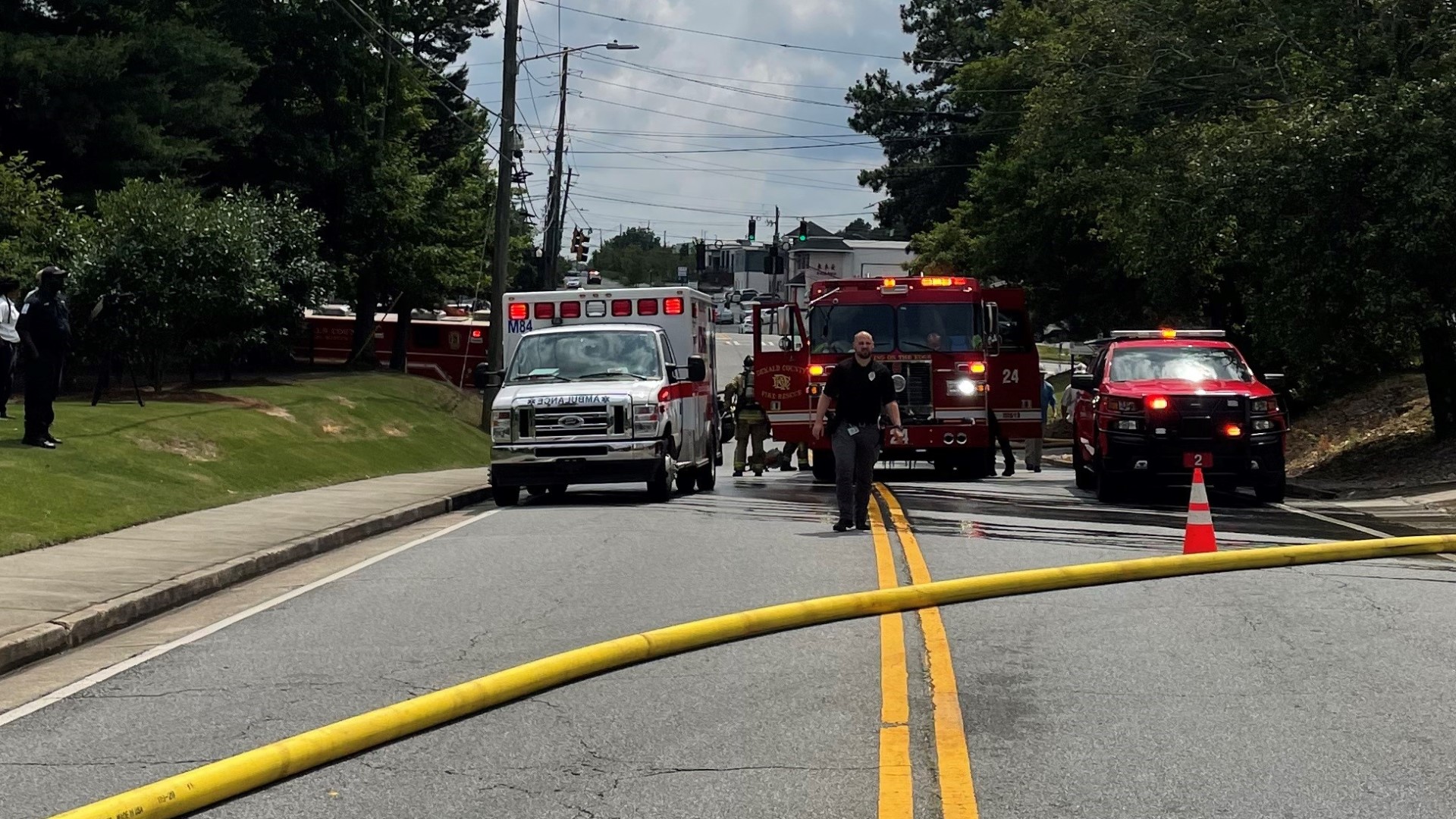 Fire at Manna Pro building in Chamblee | 11alive.com