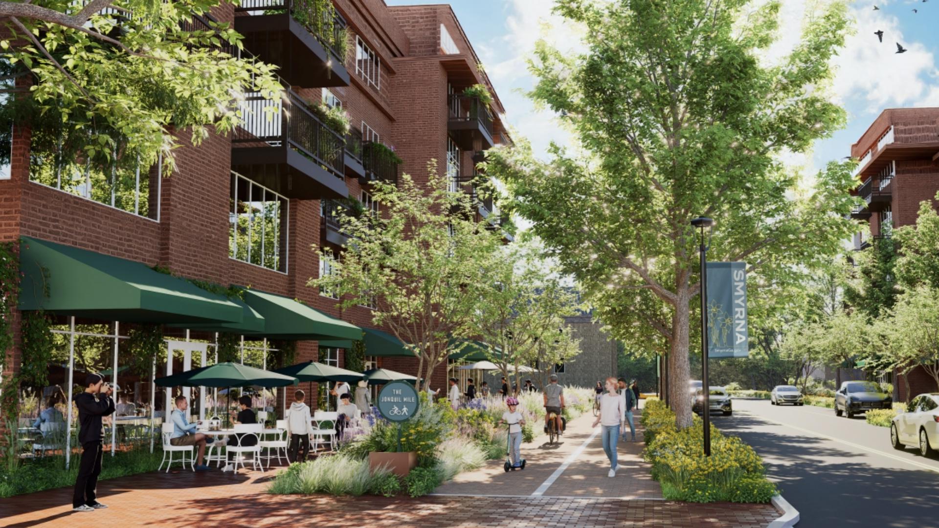 Smyrna unveils downtown redevelopment plan with 350 homes, bike/foot ...