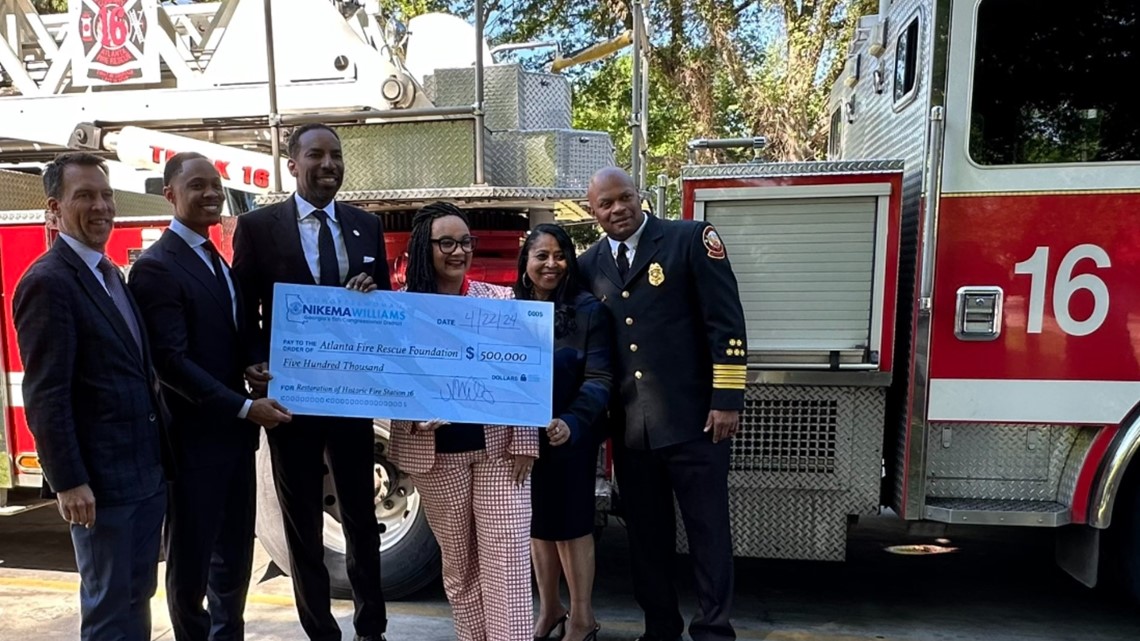 Foundation receives funding Atlanta fire station renovation | 11alive.com