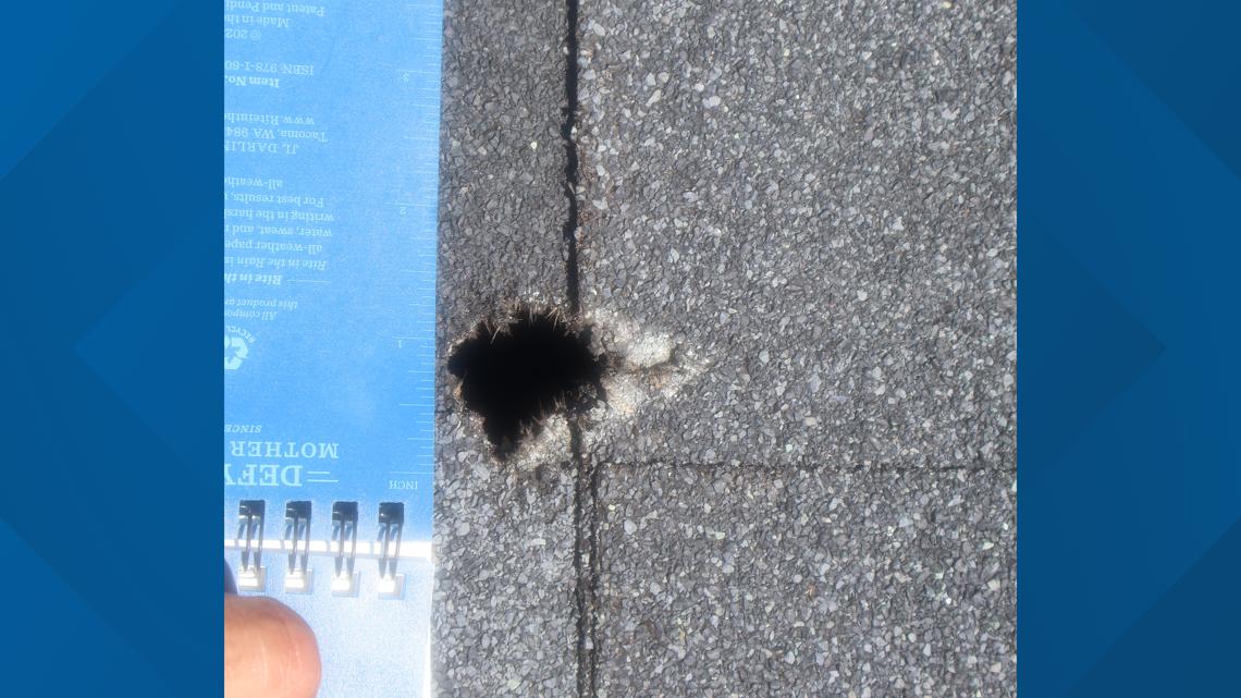 Roof of Henry Count home damaged by possible meteorite | 11alive.com
