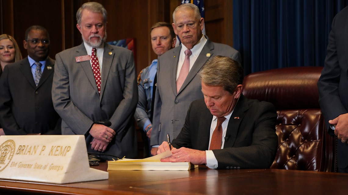 Georgia Gov. Brian Kemp signs mid-year state budget | 11alive.com