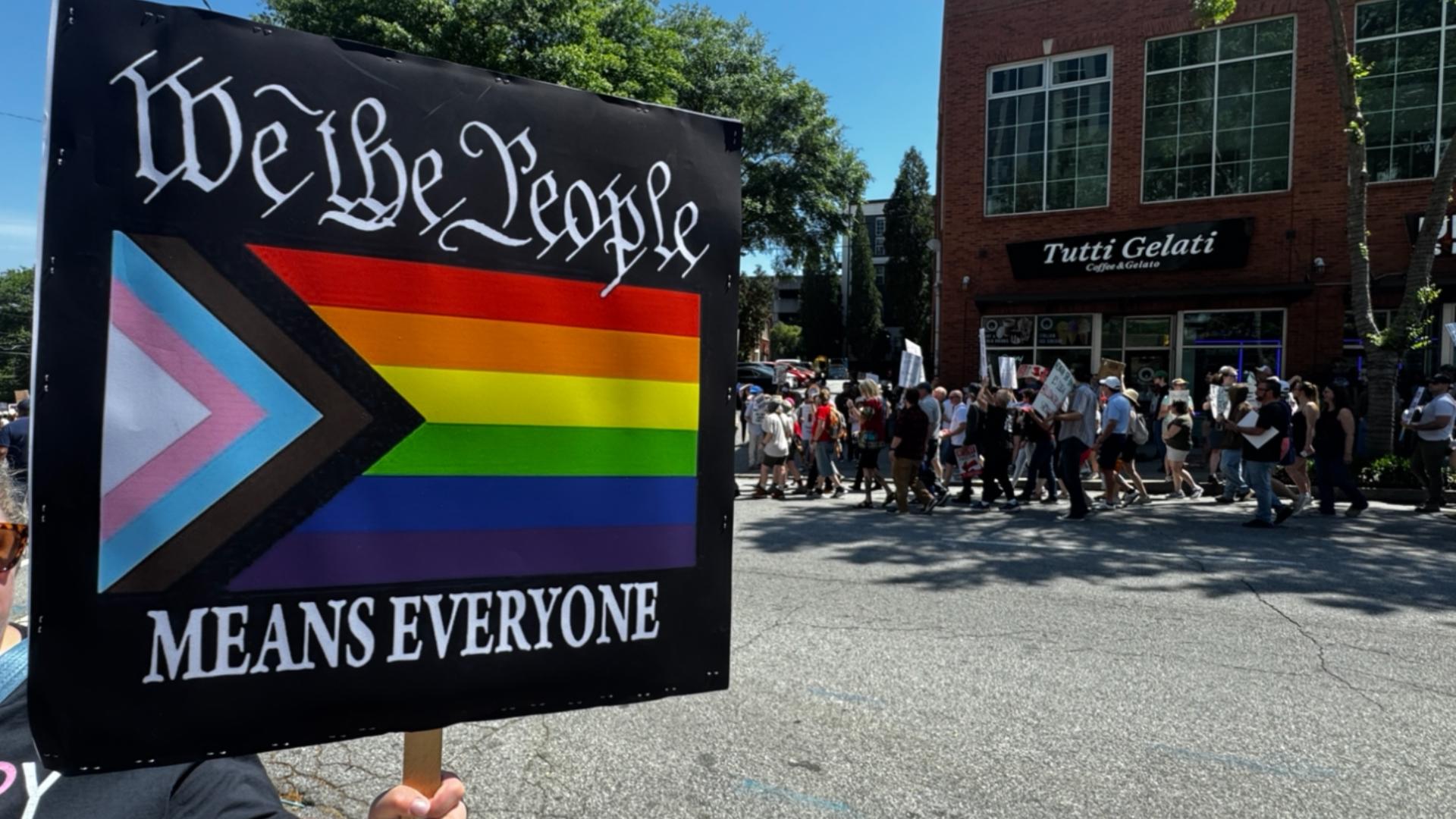 Atlanta Trump protests on Saturday April 19 | Photos & videos | 11alive.com