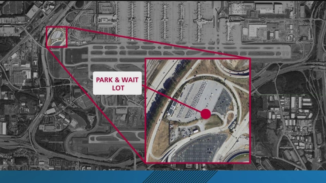 Atlanta Airport Cell Phone Lot now called Park & Wait Lot | 11alive.com