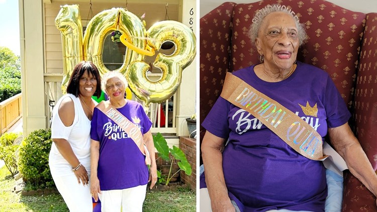 Valena York Henderson celebrates 103 birthday! | 11alive.com