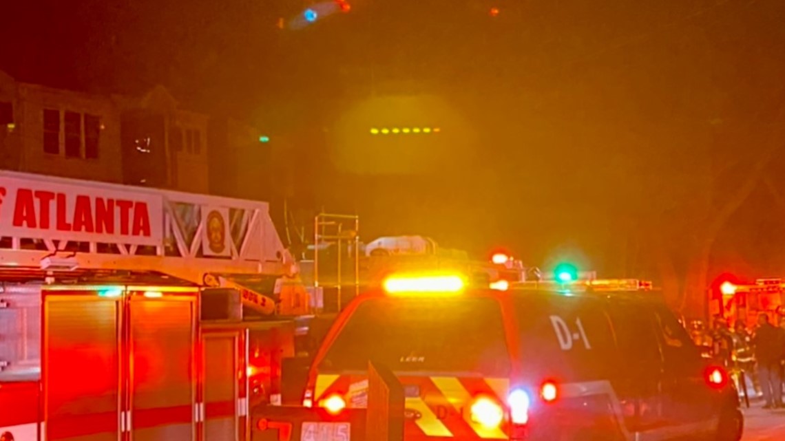 Atlanta house fire | Burbank Dr. NW | 11alive.com