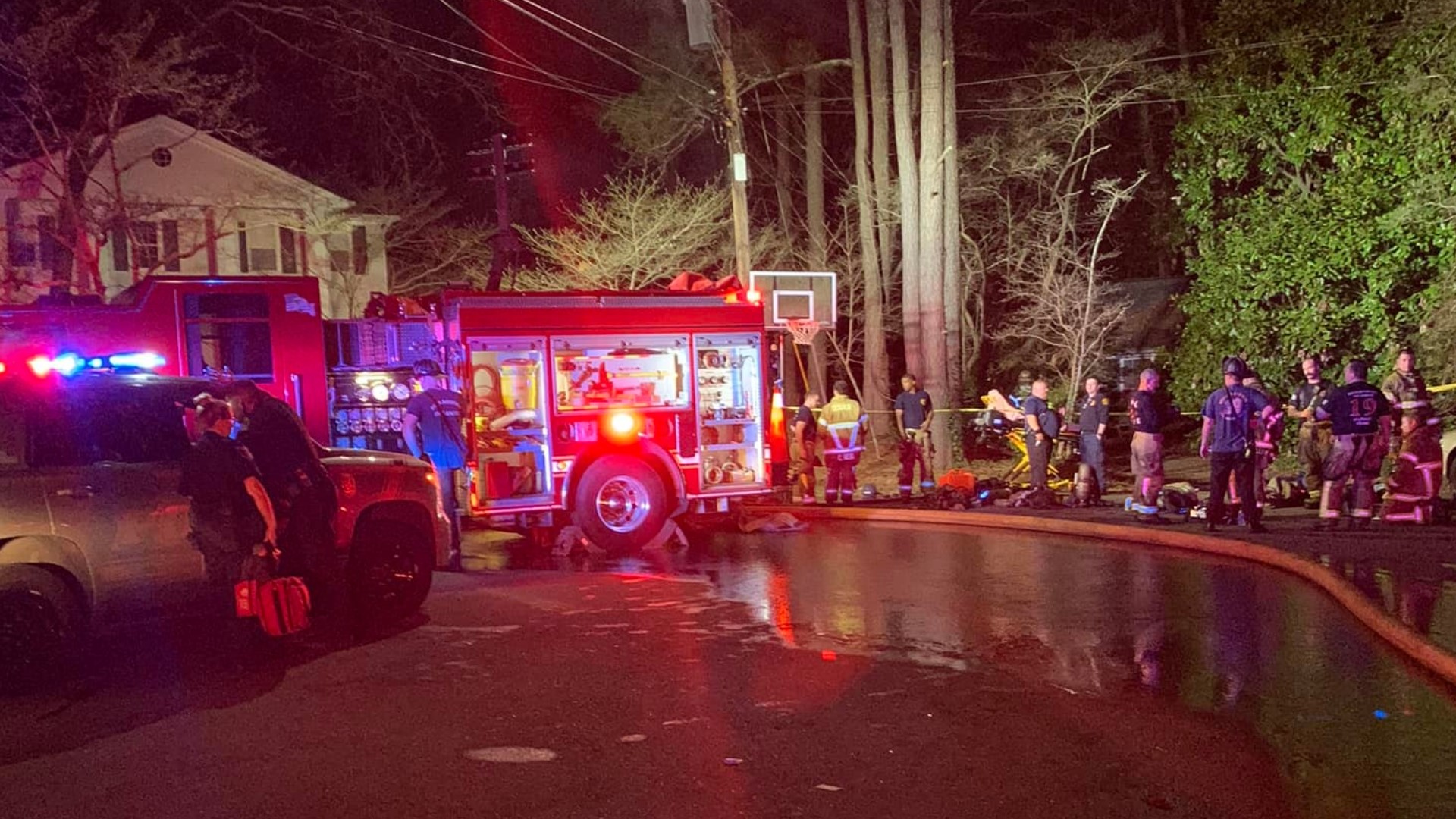 Wilder Court fire in Dunwoody Sunday morning | 1 rescued | 11alive.com