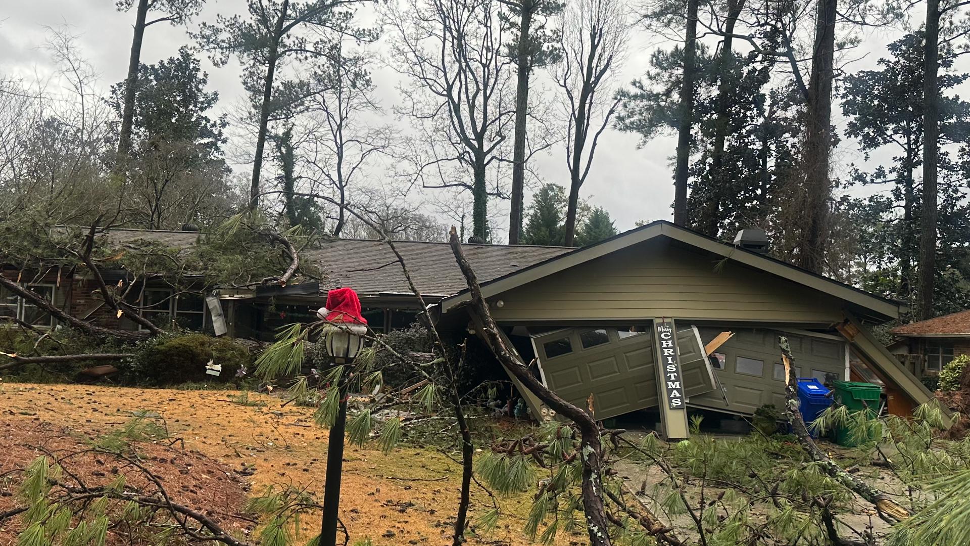 Severe weather damage in Georgia after overnight storms | 11alive.com