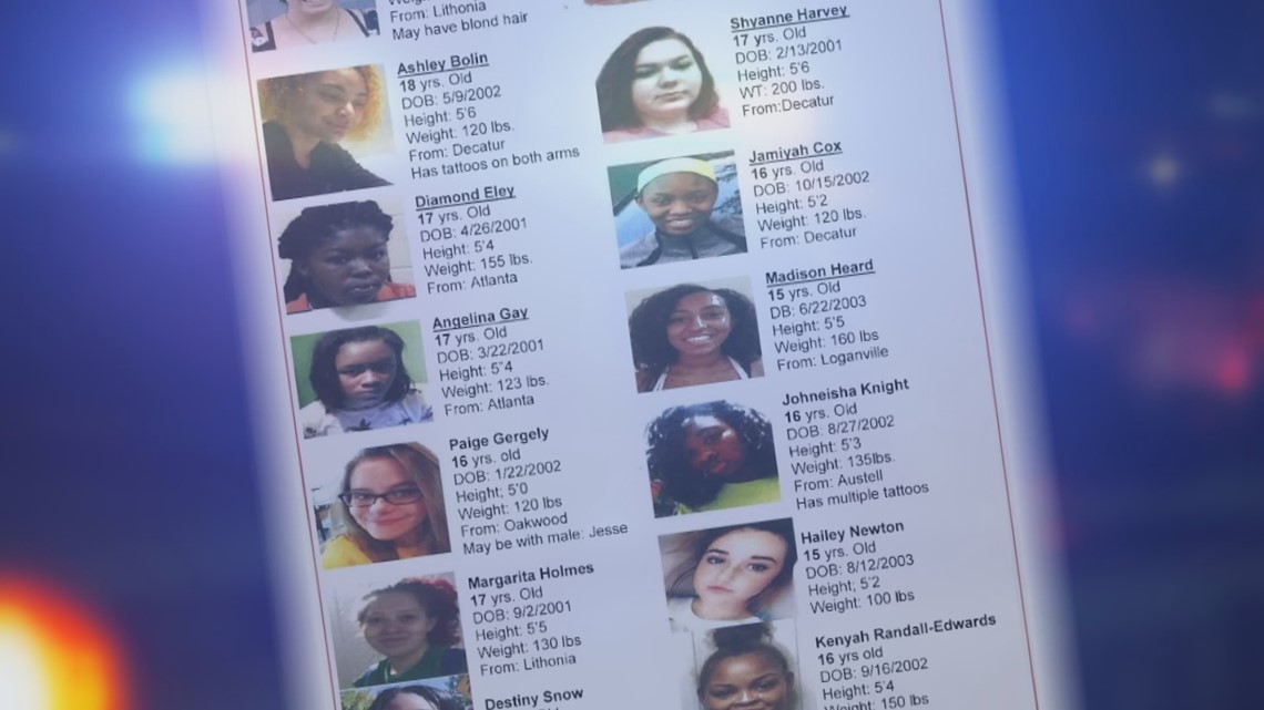 Several missing teens in metro Atlanta spotted in Atlanta hotels ...