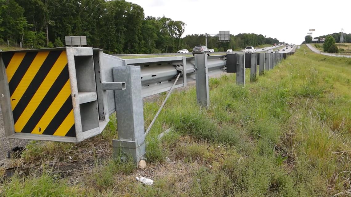 Making Georgia's roads safer, GDOT fixes hundreds of guardrails ...