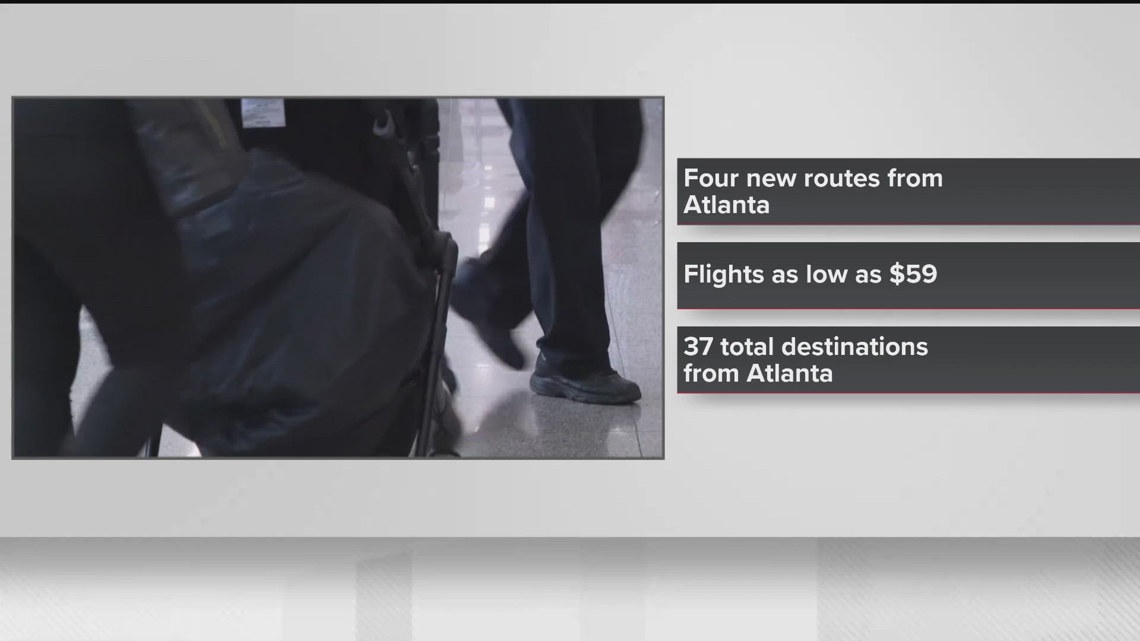Frontier Airlines launching new non-stop routes | 11alive.com