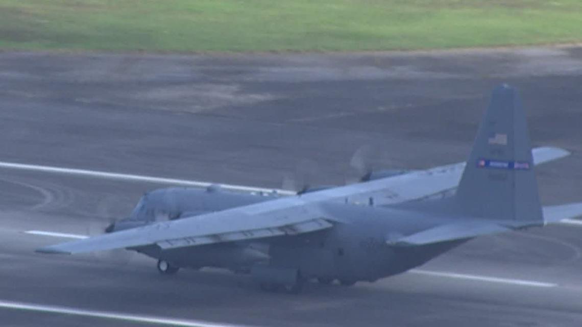 Dobbins C-130 flyover over north Georgia | Flight path and times ...