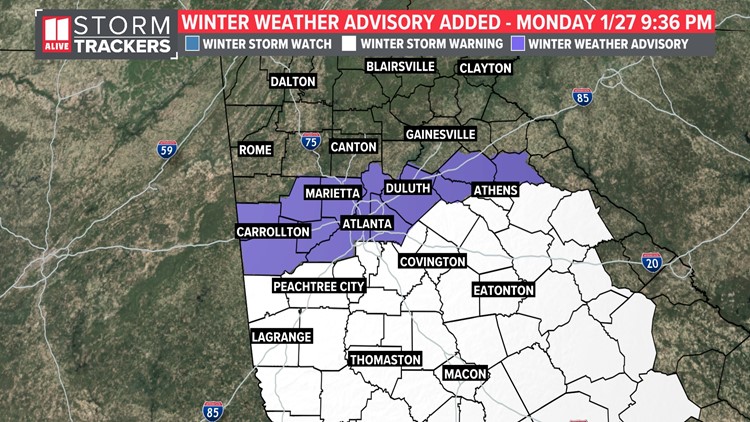 Timeline of Snow Jam 2014 and how Atlanta shut down | 11alive.com