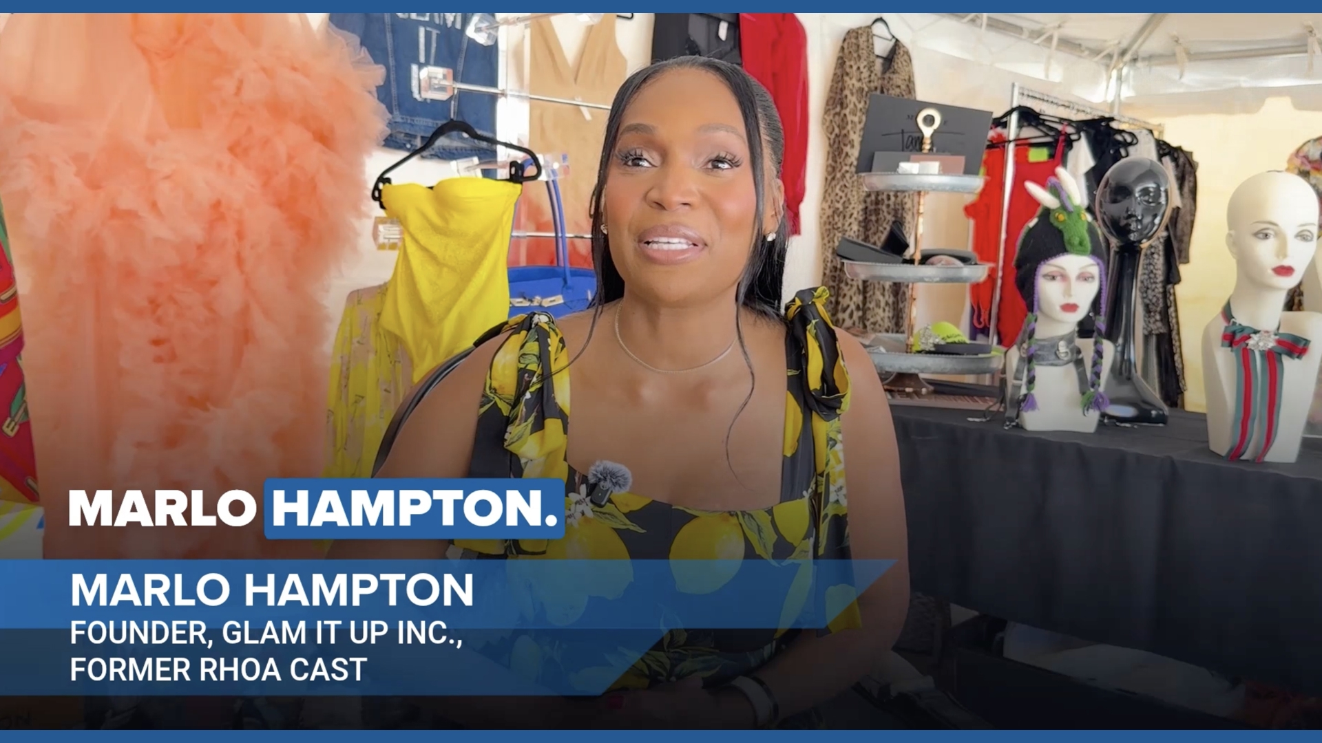 RHOA’s Marlo Hampton opens her closet for a cause in Atlanta this ...