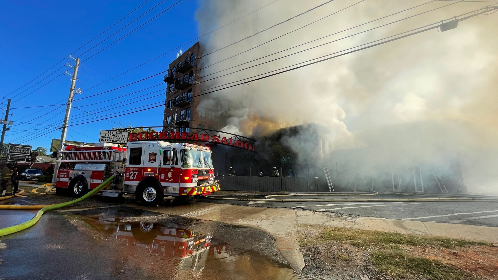 Buckhead Saloon fire on Roswell Road in Atlanta | 11alive.com