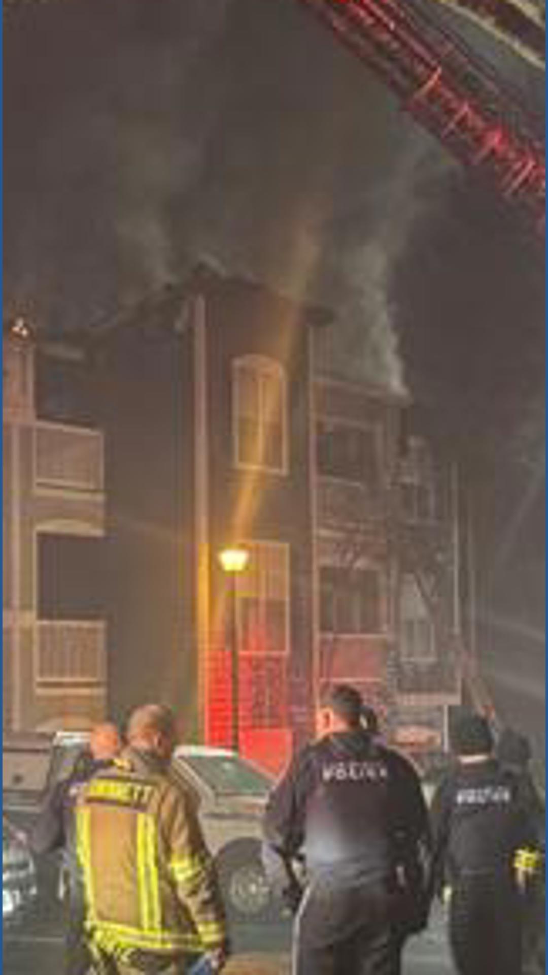 Firefighters rescue 8 residents as heavy smoke pours out of apartment ...