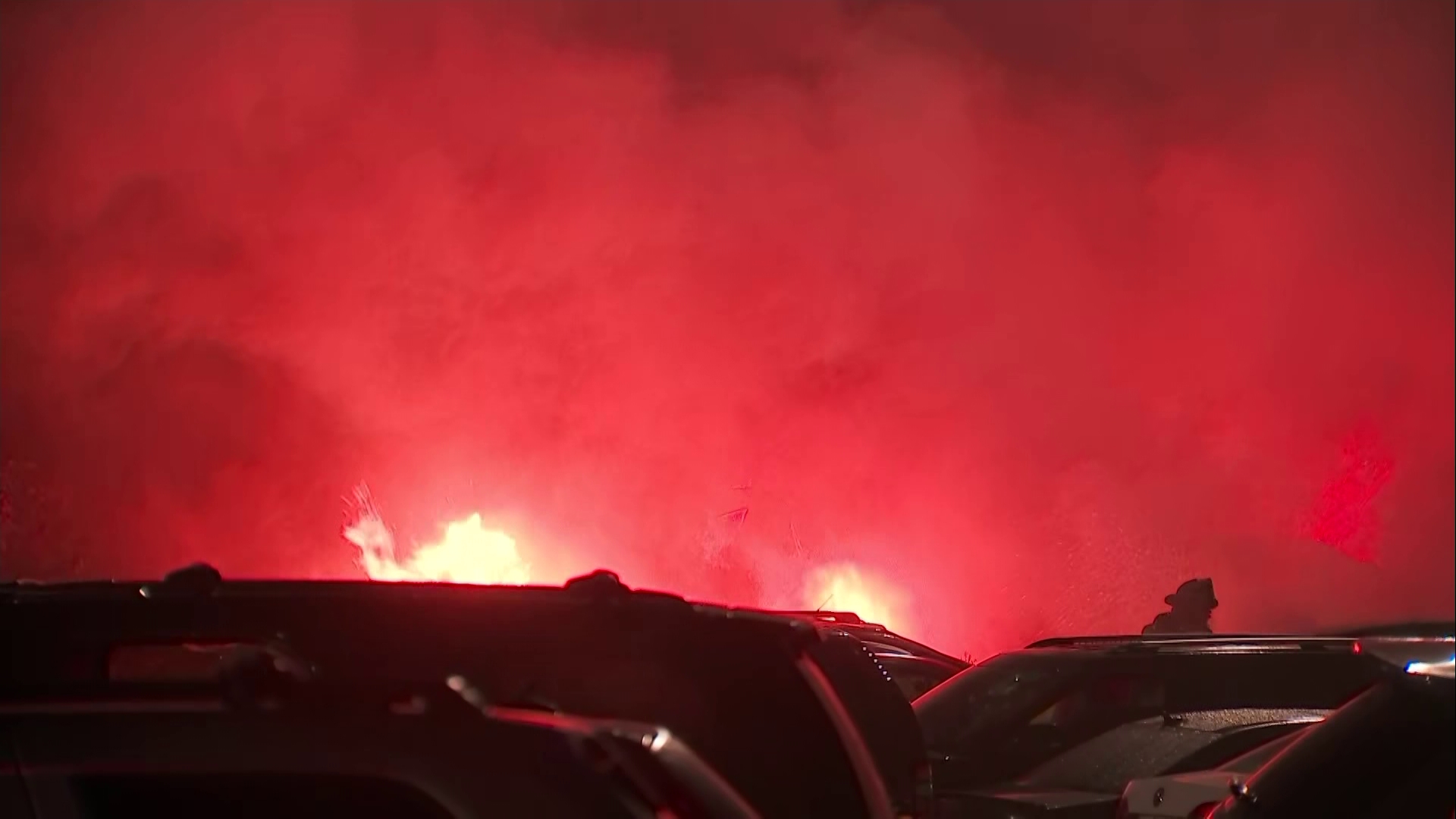 South DeKalb Towing impound lot fire under control | 11alive.com