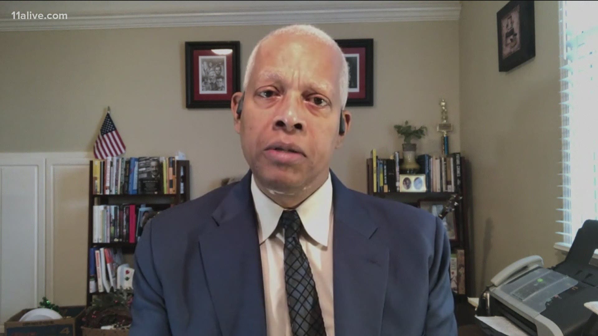 Rep. Hank Johnson describes scene at US Capitol during riots | 11alive.com