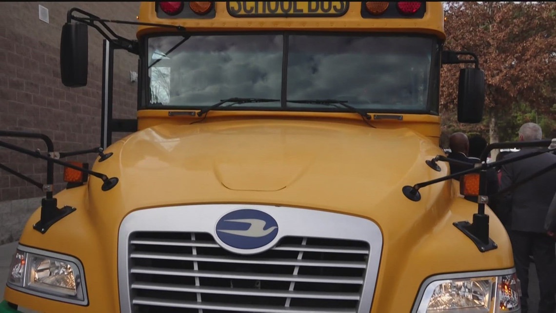 Federal funding boosts electric school bus fleet in Georgia | 11alive.com