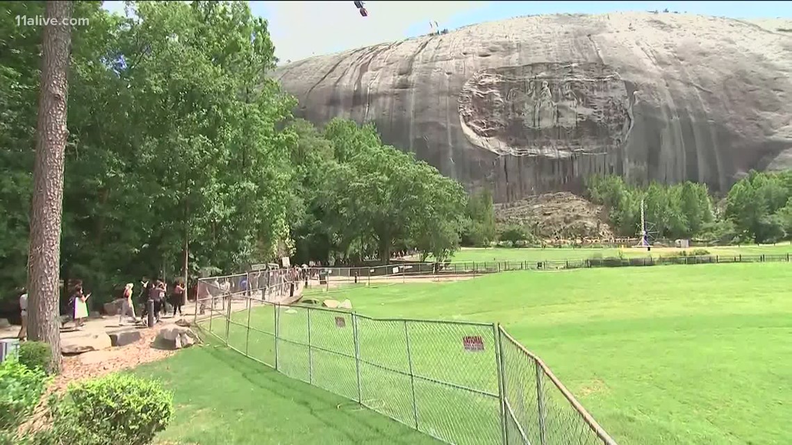 Stone Mountain Park closes Saturday ahead of anticipated demonstrations ...