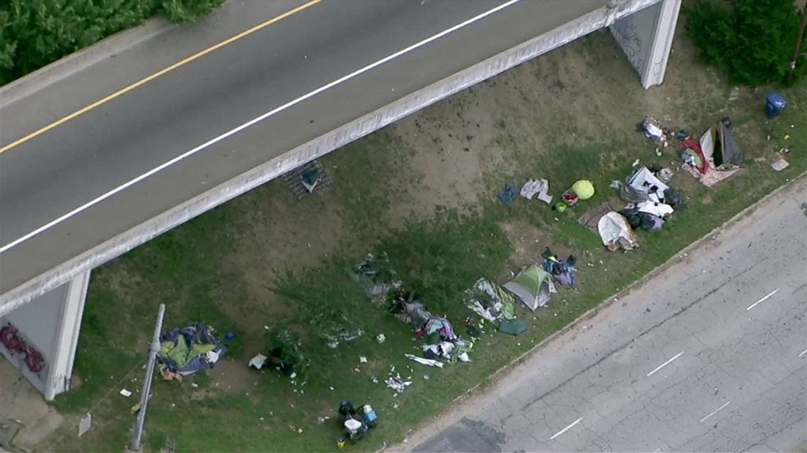 Local officials clear Pyror Street Atlanta homeless encampment ...