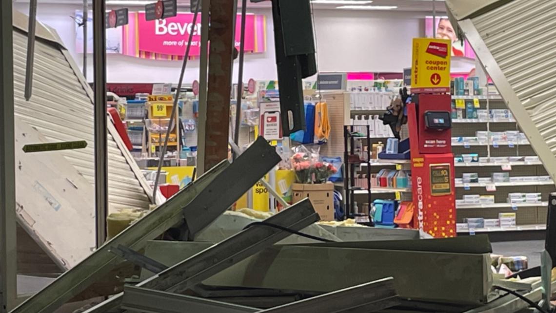CVS storefront crashed into Cascade Road Atlanta | 11alive.com
