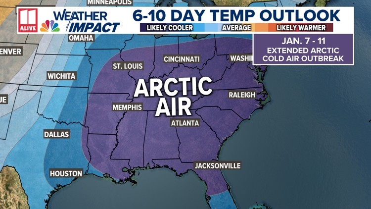 Is it going to snow in Atlanta Georgia this weekend | 11alive.com