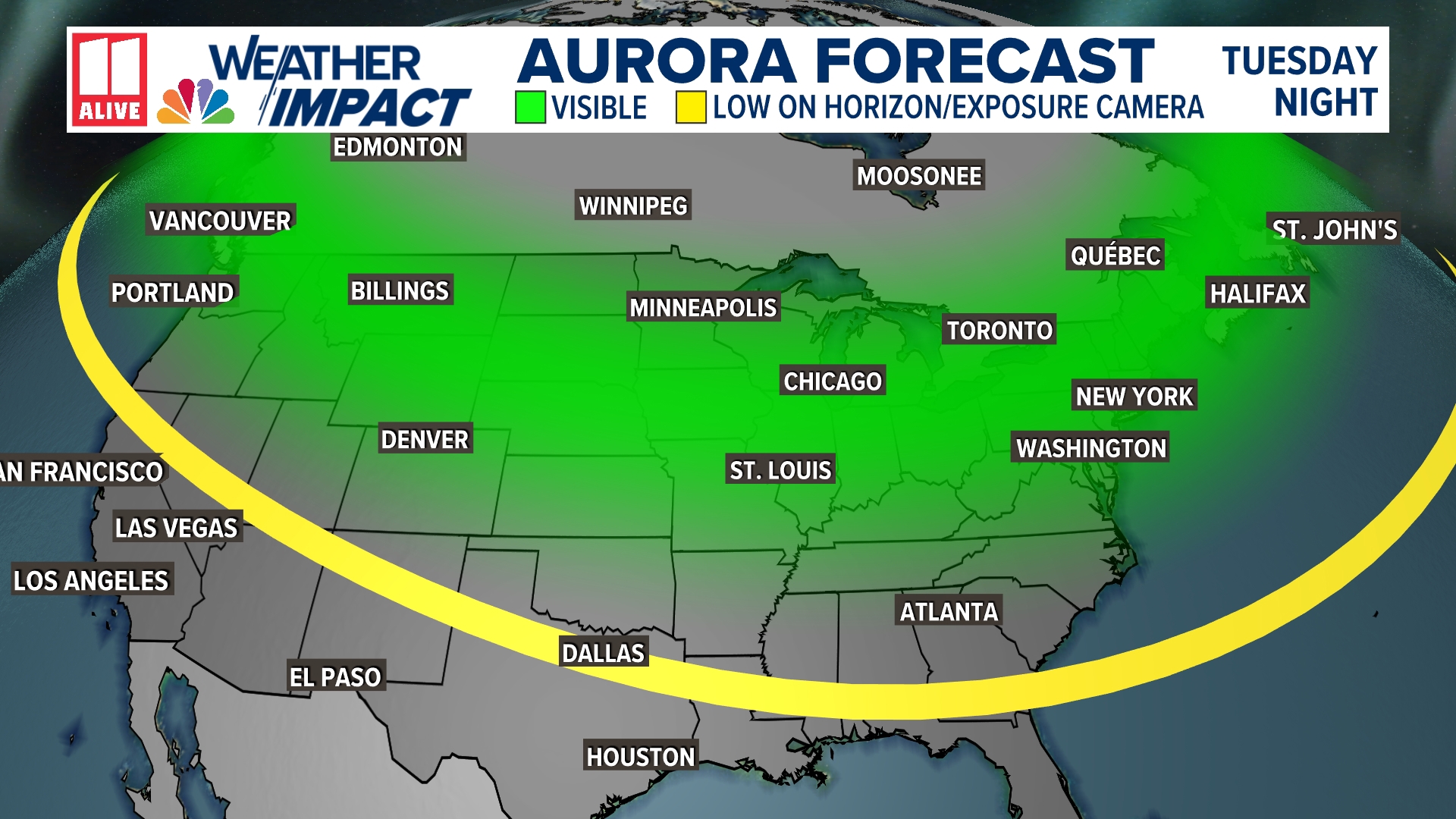 Northern lights in Georgia | Can you see them tonight? | 11alive.com