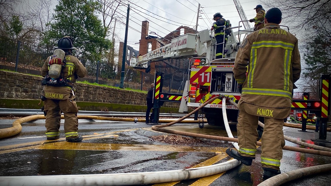Fire at Morris Brown College Gaines Hall Thursday | 11alive.com
