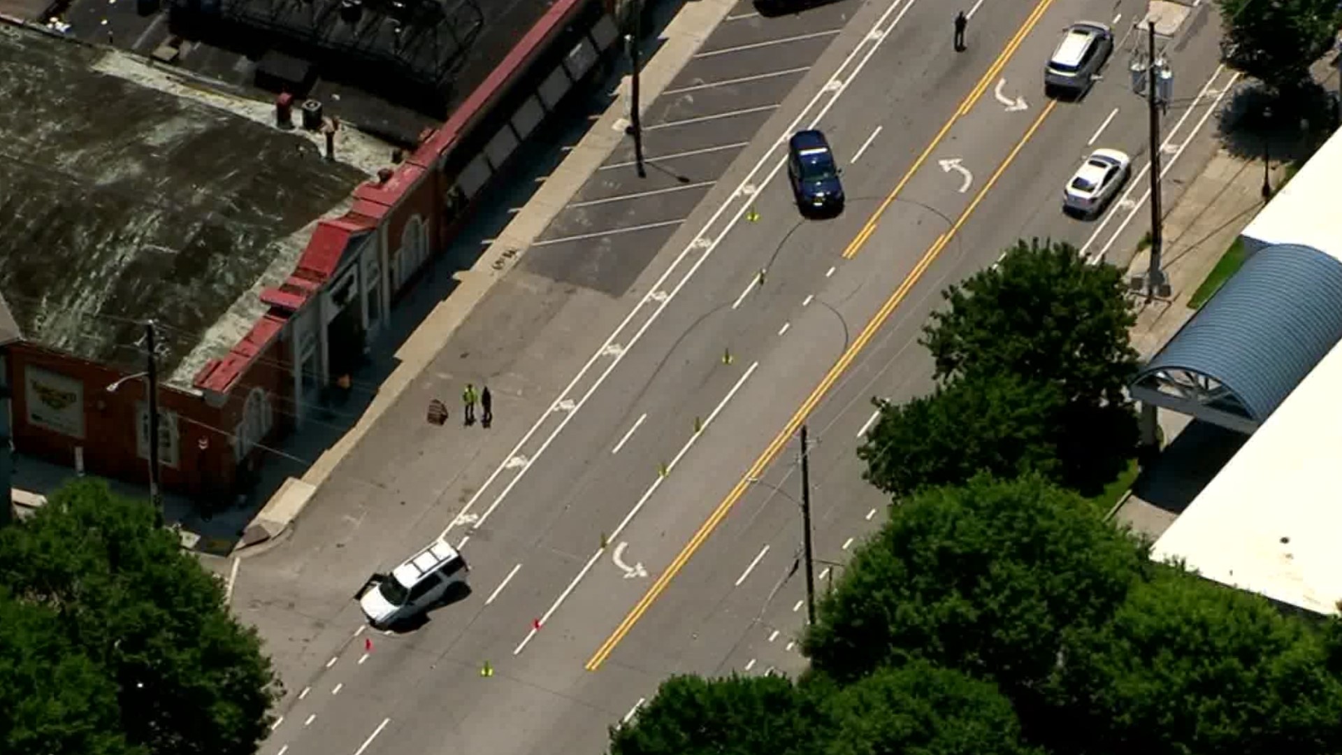 Sinkhole in Midtown Atlanta on Ponce De Leon | Updates | 11alive.com