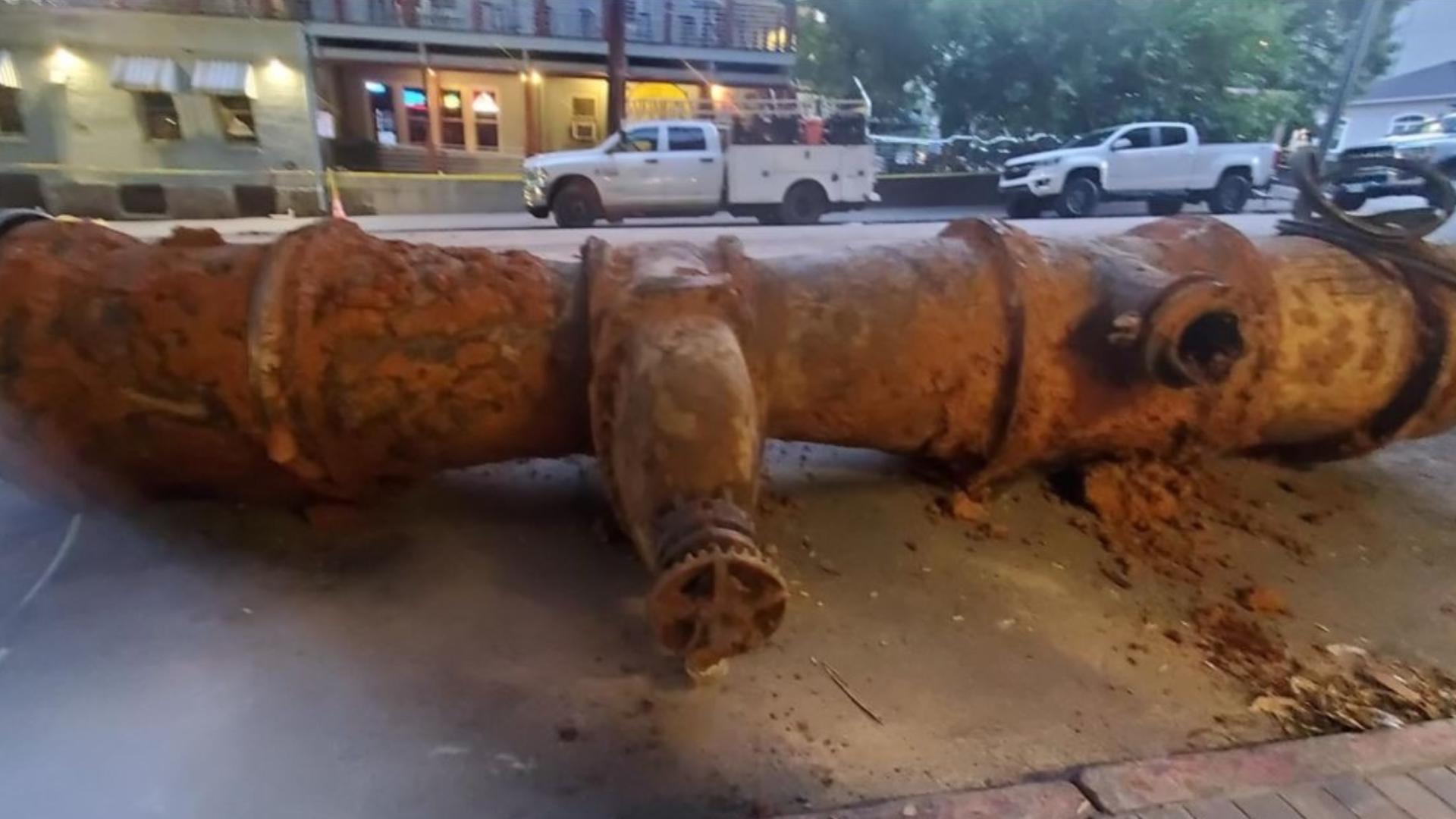 Water pipes in Atlanta were nearly 100 years old | 11alive.com