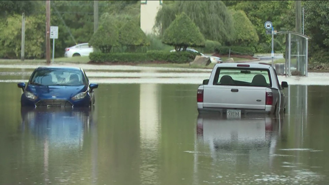 Roads closed in north Georgia, metro Atlanta due to Helene | 11alive.com
