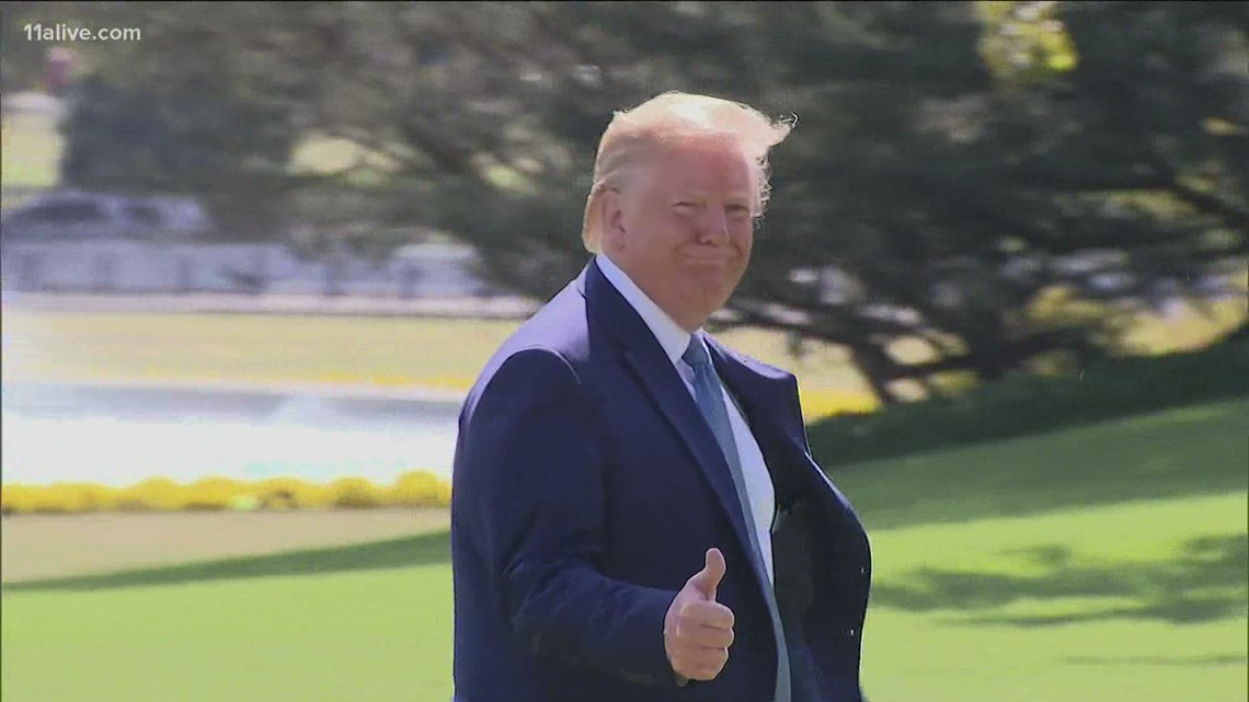 Trump in Atlanta to discuss infrastructure project | 11alive.com