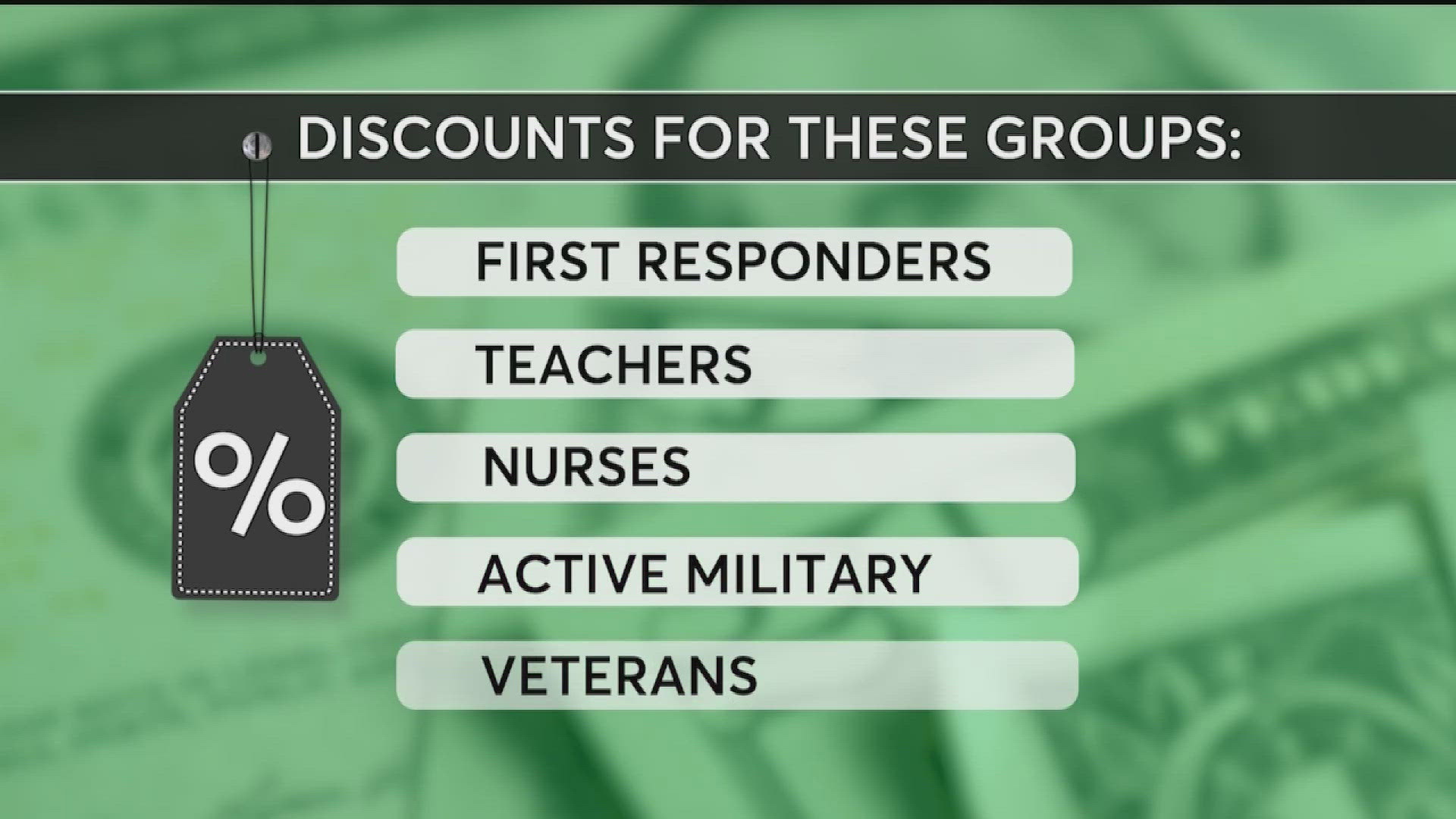 Discounts for military, first responders | 11alive.com