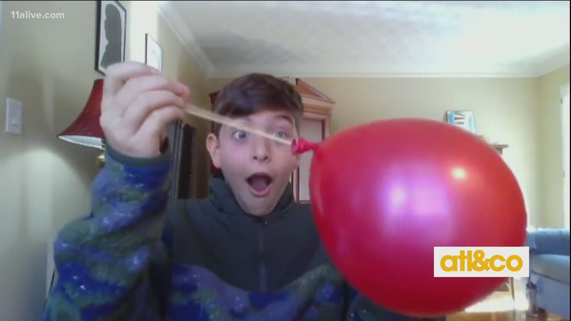 Local 6th Grader's Unpoppable Balloon Experiment | 11alive.com