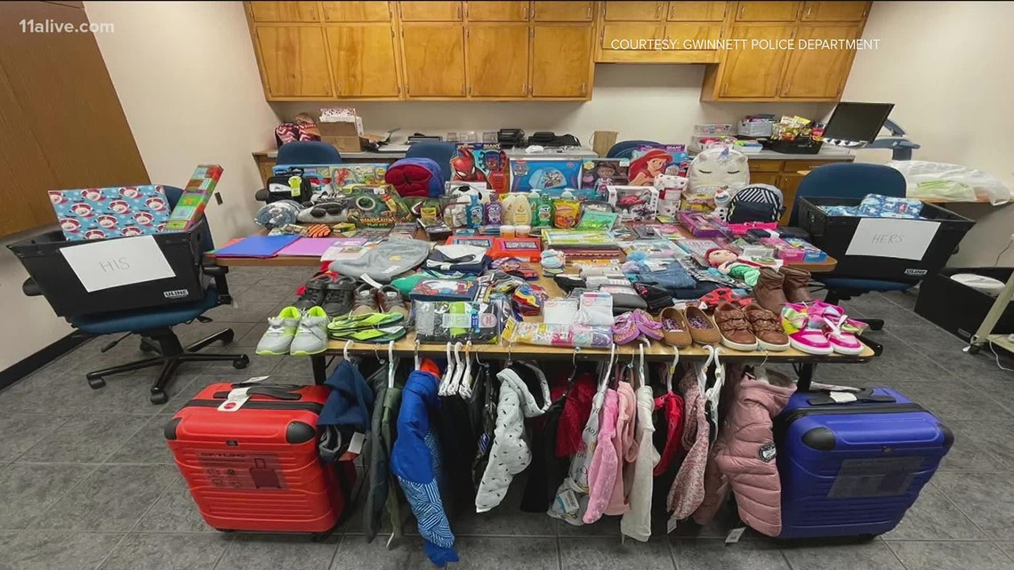 Gwinnett County officers come together to help siblings of Amari Hall ...