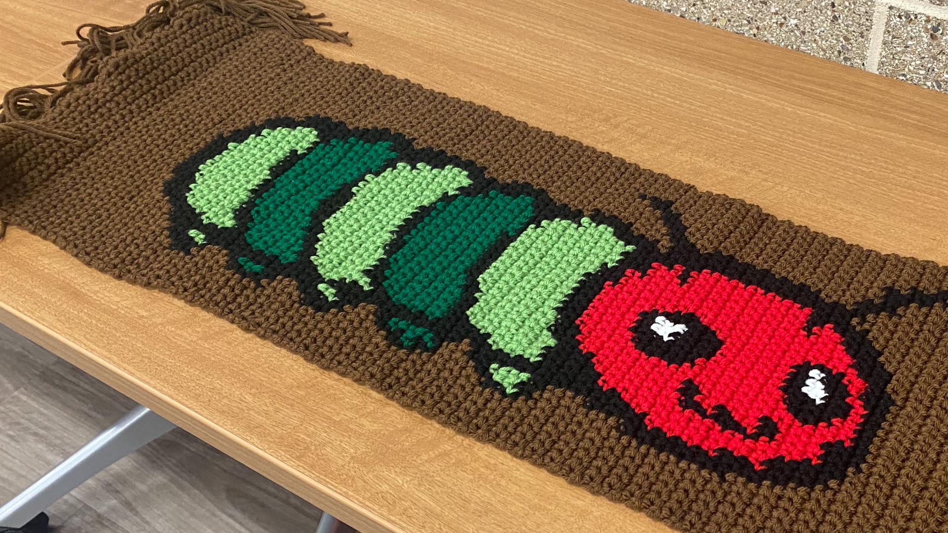 Stitching the holidays together: DeKalb seniors crochet scarves for ...
