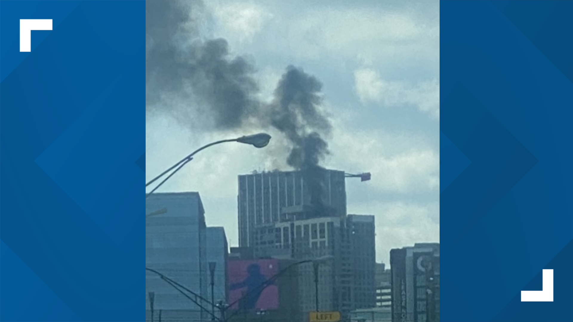 Fire downtown Atlanta today at high-rise building | 11alive.com
