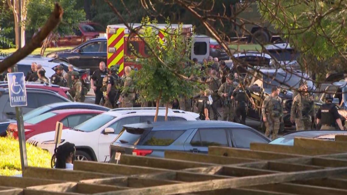 Police presence in Woodstock on Brandon Street | 11alive.com