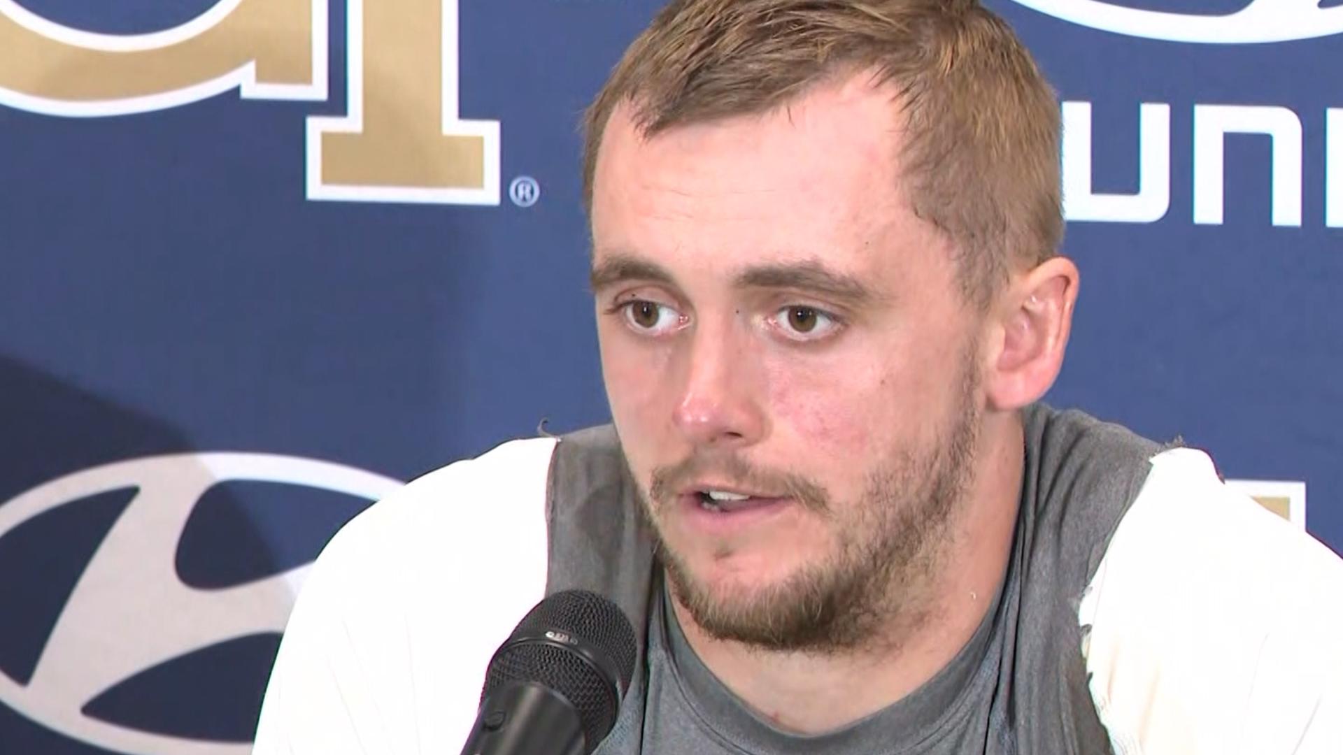 Haynes King, Georgia Tech kicker, more speak after electric win over ...